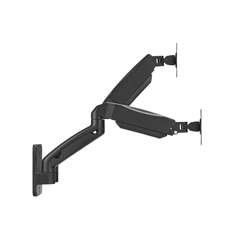 GAMEON GO-5008 Economy Spring-Assisted Wall Mounted Dual Monitor Arm F ...