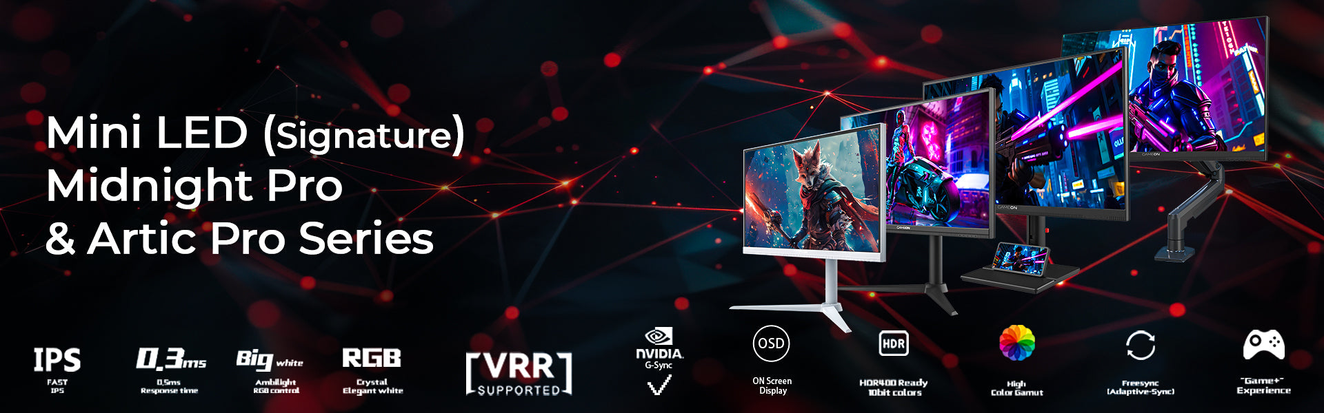 Buy the Best Gaming Monitors, Chairs, Desks, and Arms Online